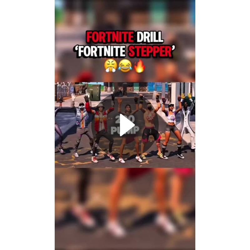 Fortnite Drill Challenge: 'Fortnite Stepper' Dance Moves & Funny ...