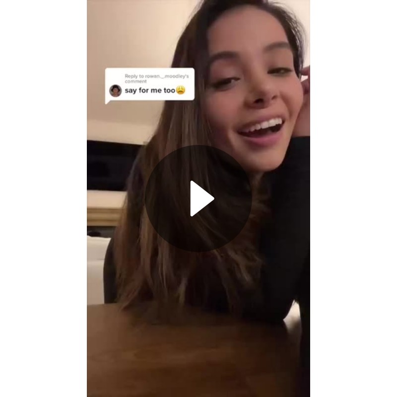 Sofia Responds to Fan Comment with Adorable Hair Flip | Video by Sofia ...