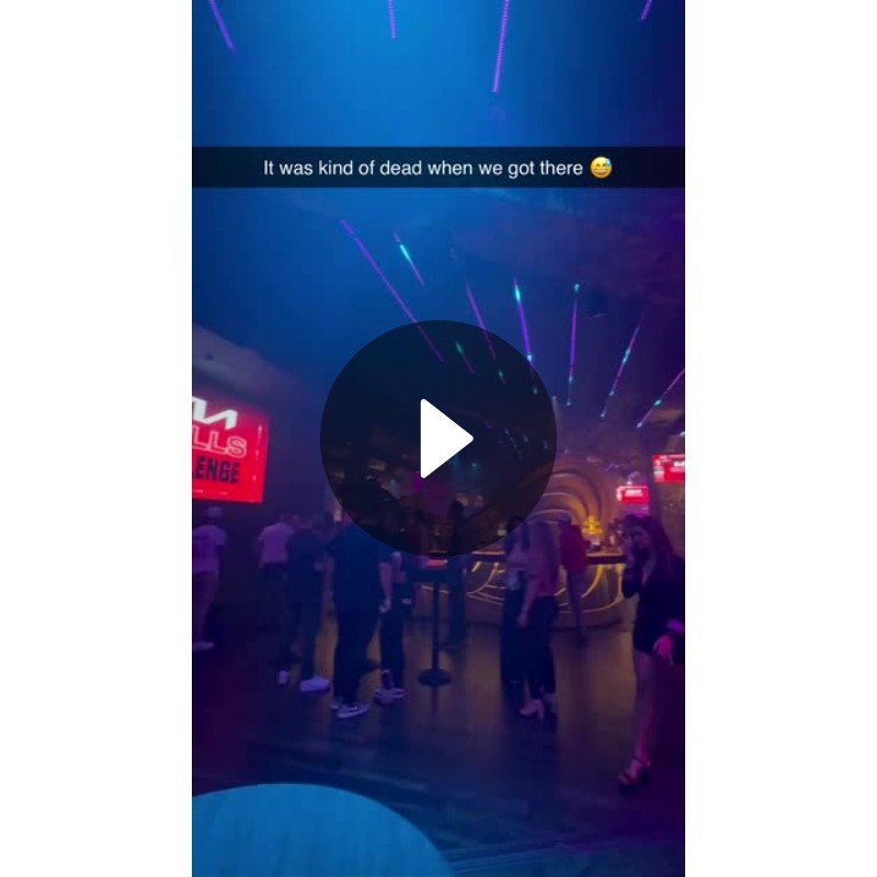 It was kind of dead when we got there 😅 | Spotlight on Snapchat