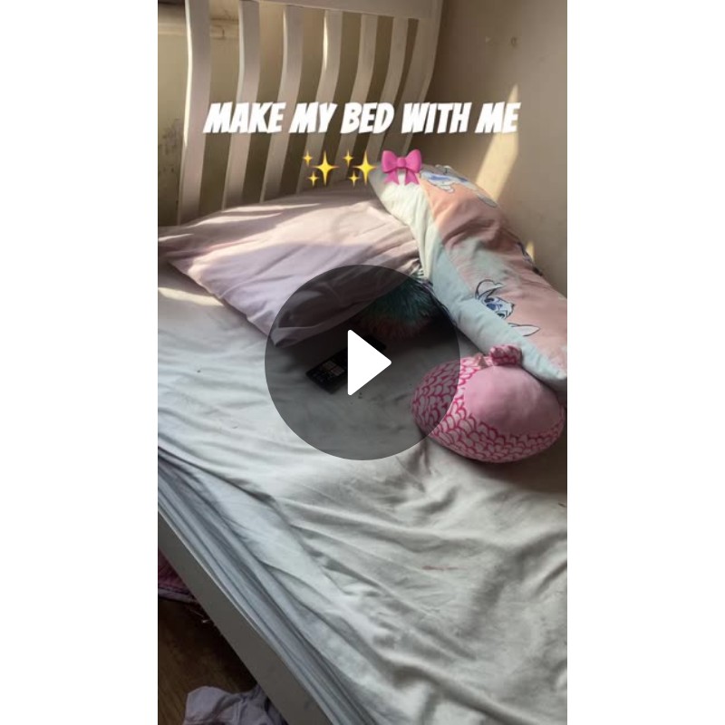 Make my bed with me 🎀 | Spotlight on Snapchat