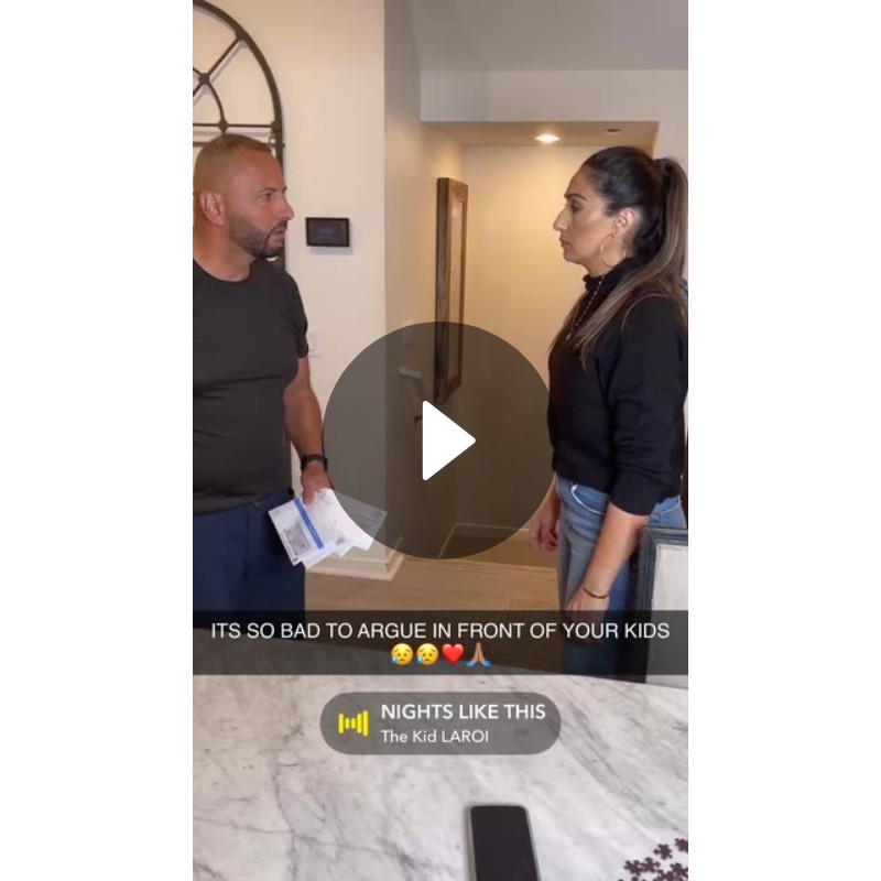 ITS SO BAD TO ARGUE IN FRONT OF YOUR KIDS 😥😥 ️🙏🏽 | Spotlight on Snapchat