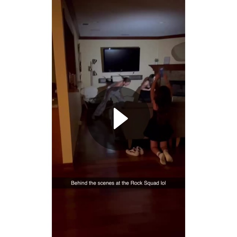 Behind the scenes at the Rock Squad lol | Spotlight on Snapchat