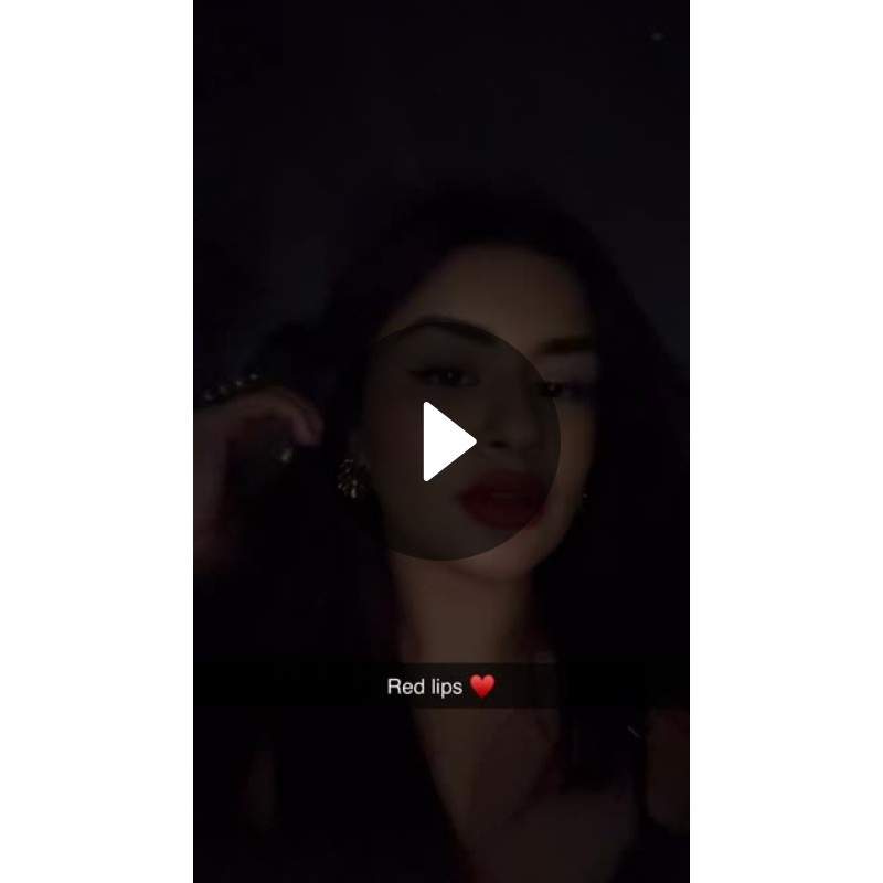 Red lips ♥️ | Spotlight on Snapchat