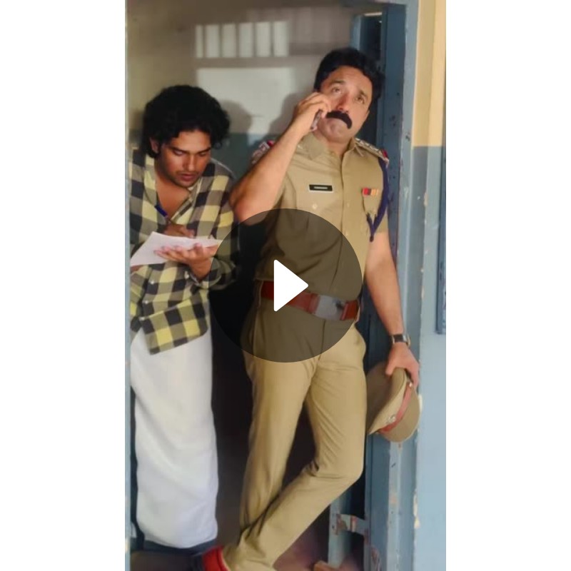 Police Officer's Unexpected Encounter with a Man in Checkered Shirt ...