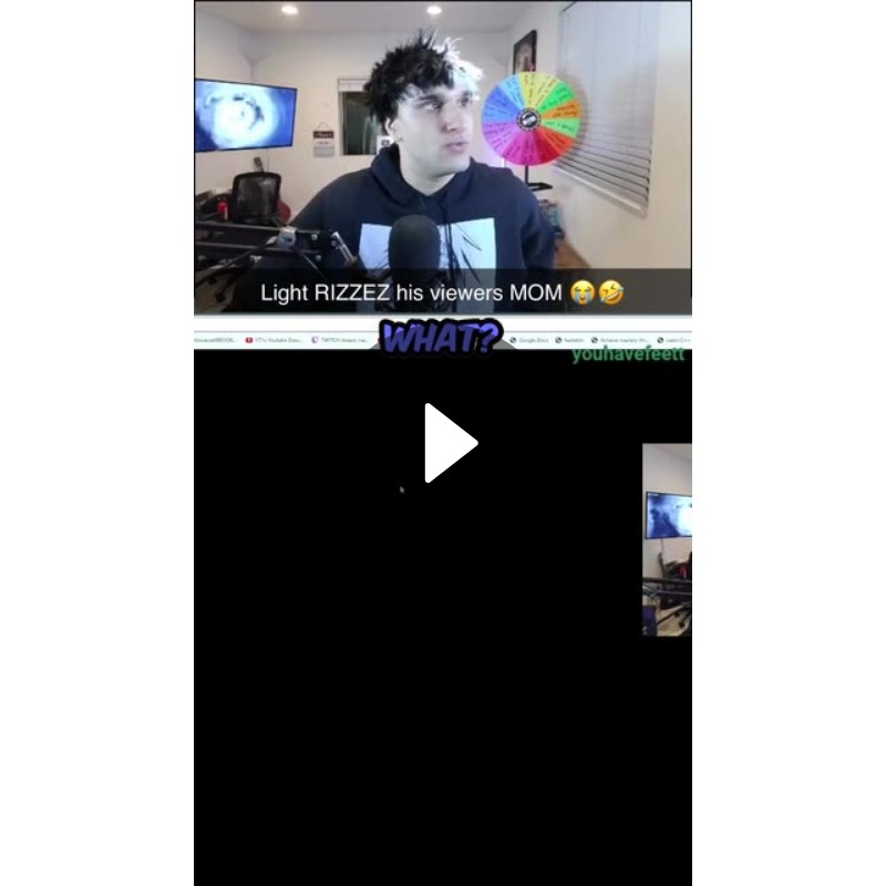 Light RIZZEZ his viewers MOM 😭🤣 | Spotlight on Snapchat