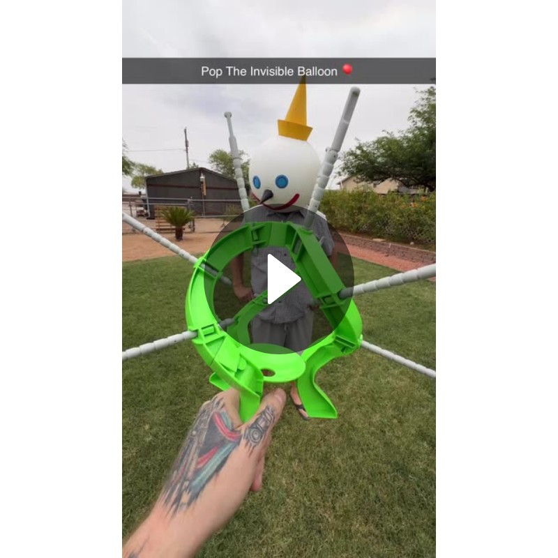 Pop The Invisible Balloon 🎈 | Spotlight on Snapchat
