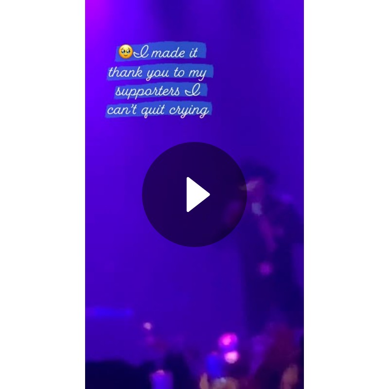 🥹I made it thank you to my supporters I can’t quit crying | Spotlight ...