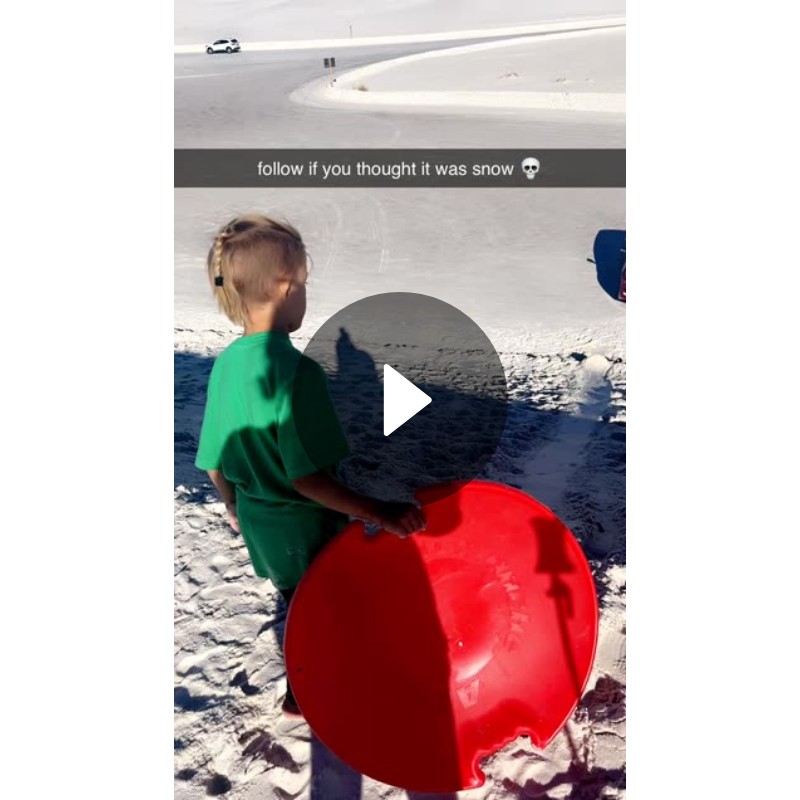 follow if you thought it was snow 💀 | Spotlight on Snapchat