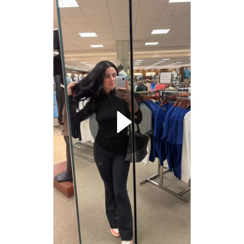 Miyaaa's Stylish Outfit Reveal in Store Mirror Selfie | Video by Miyaaa ...