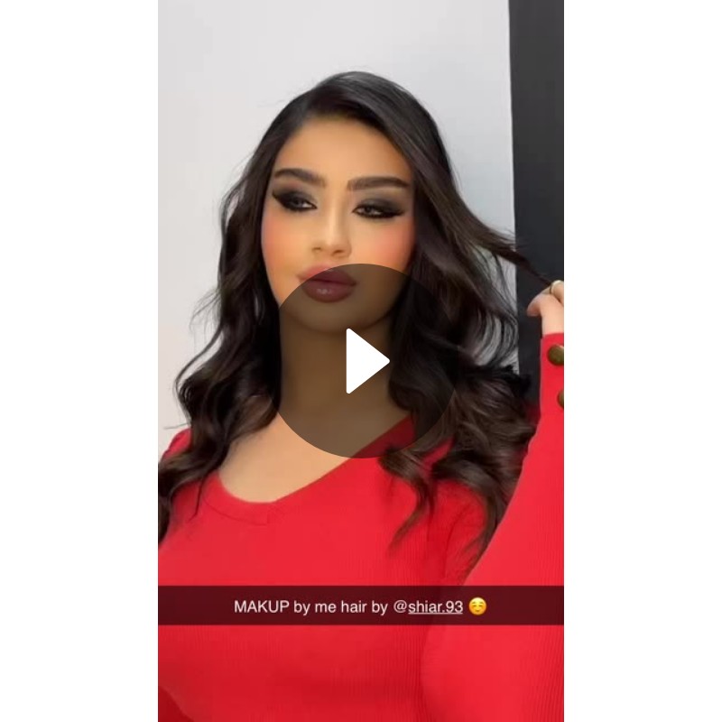 MAKUP by me hair by @shiar.93 ☺️ | Spotlight on Snapchat