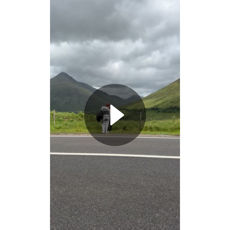 Mia Hikes Scenic Scottish Highlands Road Trip Adventure | Video by Mia ...