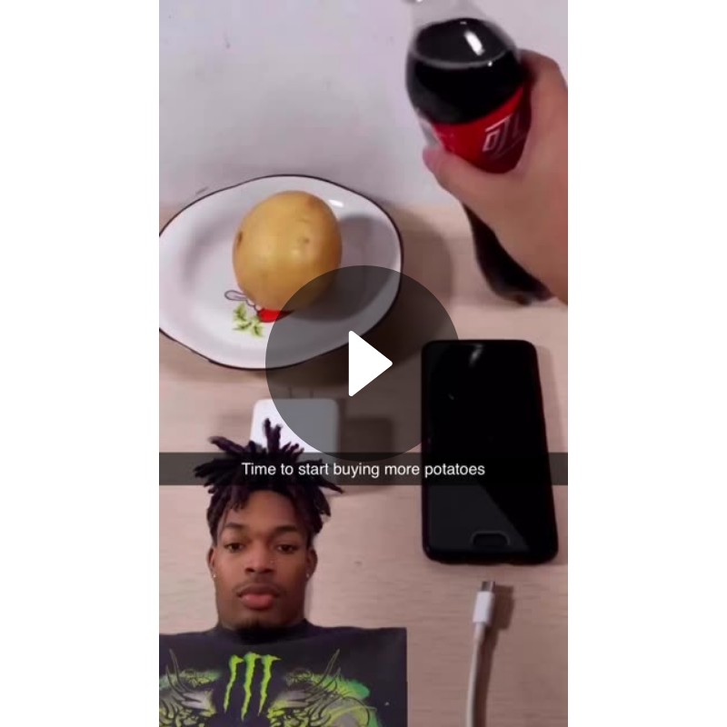 Time to start buying more potatoes | Spotlight on Snapchat