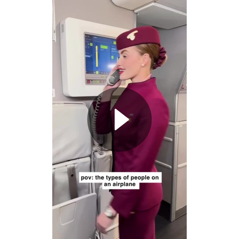 pov: the types of people on an airplane | Spotlight on Snapchat