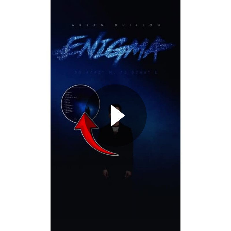 Arjan Dhillon's 'Enigma' Album Launch: Poster, Tracklist & Release Date ...