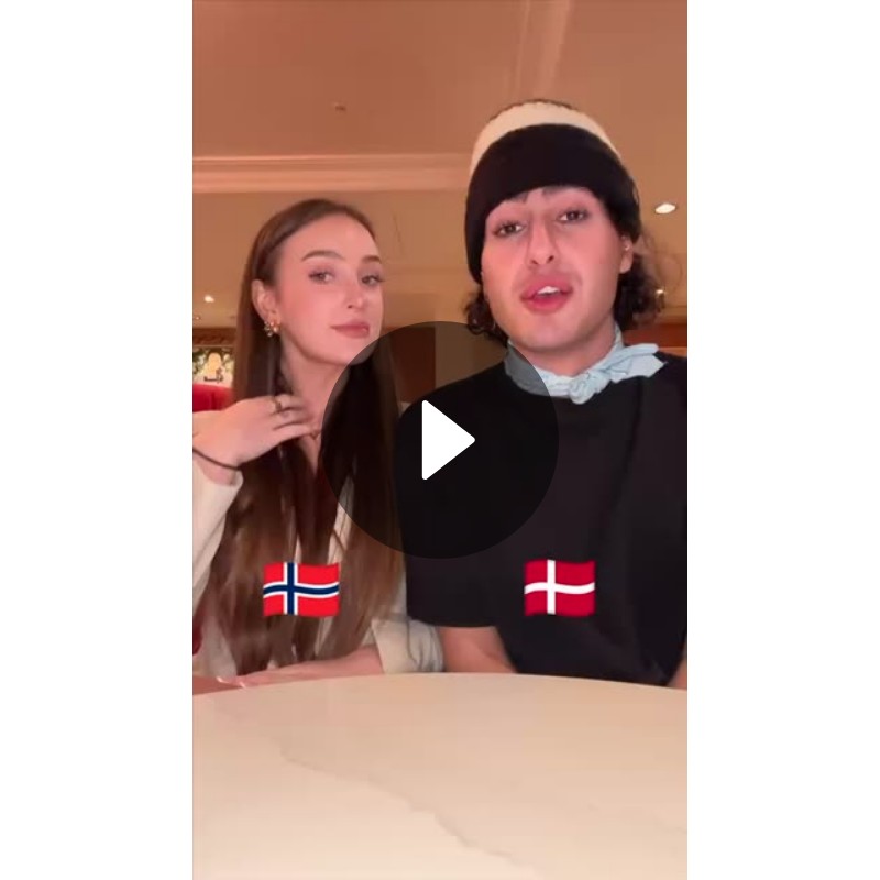 Oda Rikheim & Friend Play Norwegian vs Danish Language Game | Video by ...