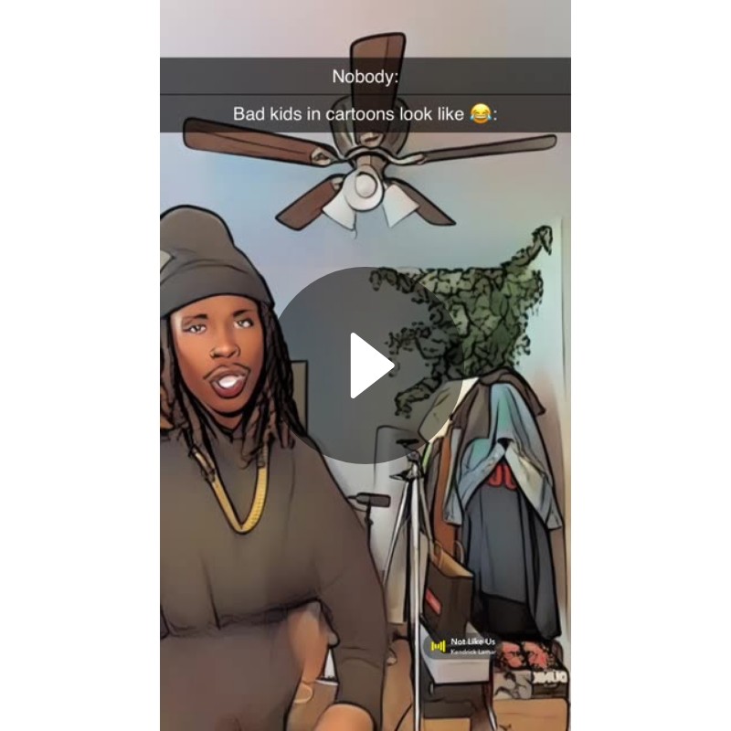 Nobody: | Bad kids in cartoons look like 😂: | Spotlight on Snapchat