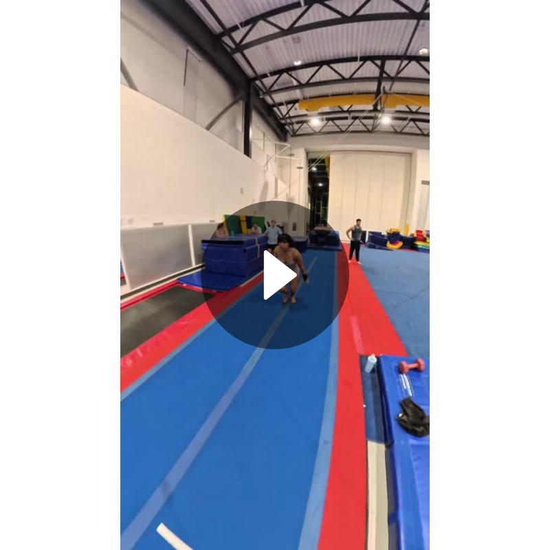 Mastering the Back Handspring: A Gymnast's Training Routine | Video by ...