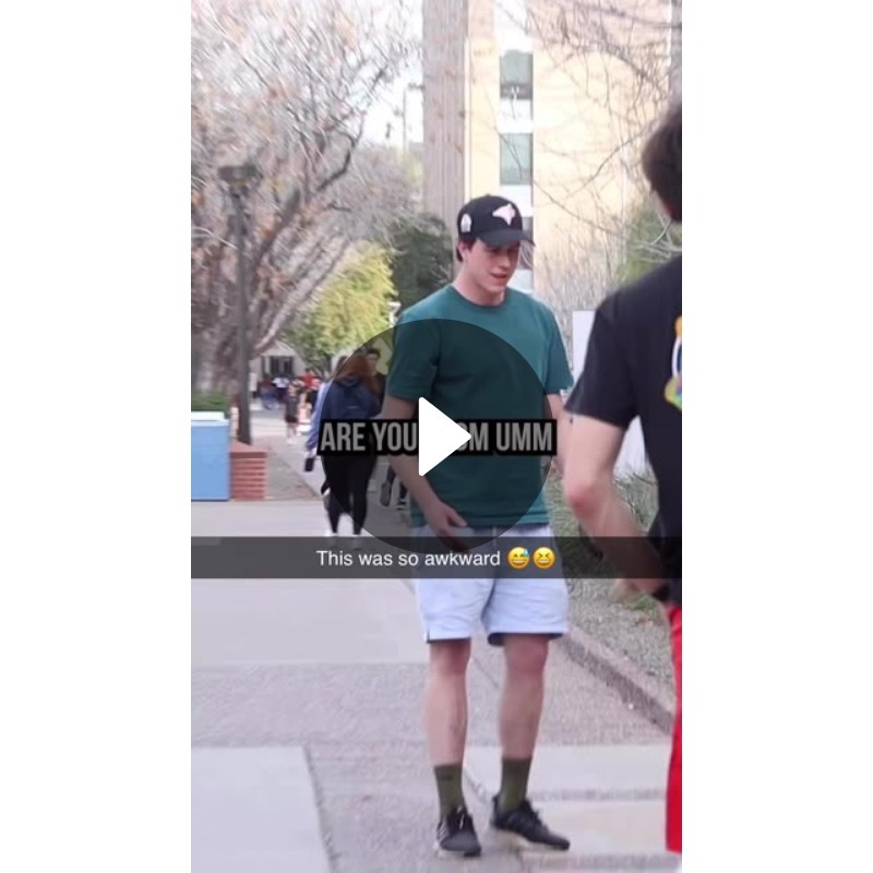 This was so awkward 😅😆 | Spotlight on Snapchat