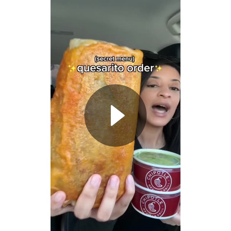 How to Order a Quesarito at Chipotle: A Step-by-Step Guide | Video by ...