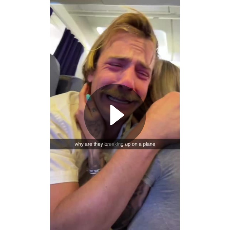 Cherdleys' Plane Breakup Drama Goes Viral | Video by Cherdleys (@cherdleys)