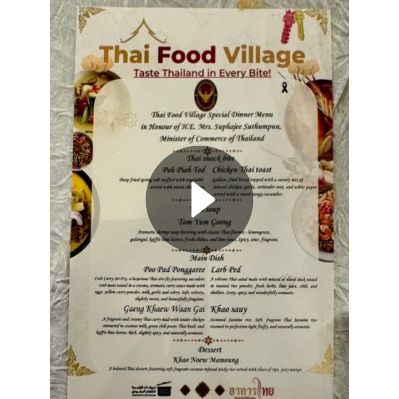 Exploring Thai cuisine in vibrant food village. | Osama Kokandy ...