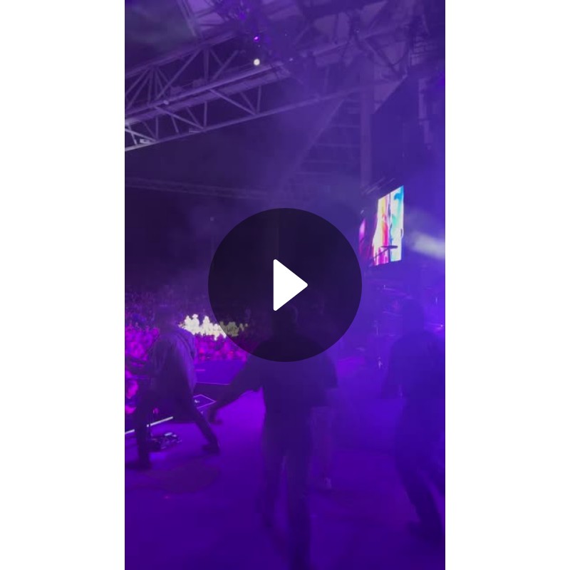 Tate Sweatt Performs Live at Massive Concert Under Purple Lights ...