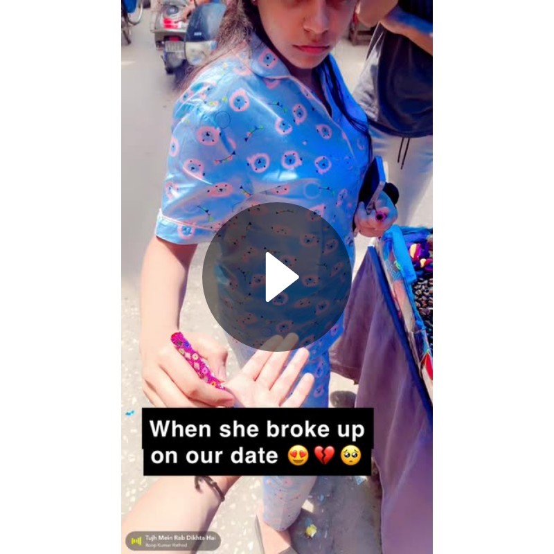 When she broke up on our date 😍💔🥺 | Spotlight on Snapchat