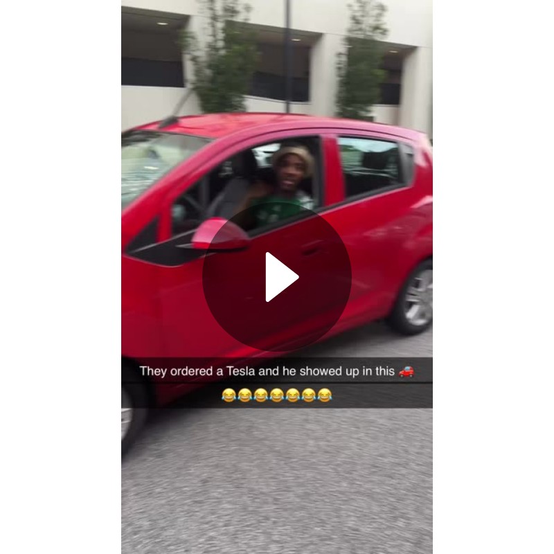 They ordered a Tesla and he showed up in this 🚗 | 😂😂😂😂😂😂😂 | Spotlight ...