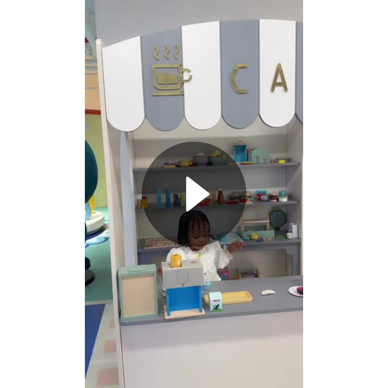 NANDY's Playful Café Adventure: A Child's Imagination in Action | Video ...