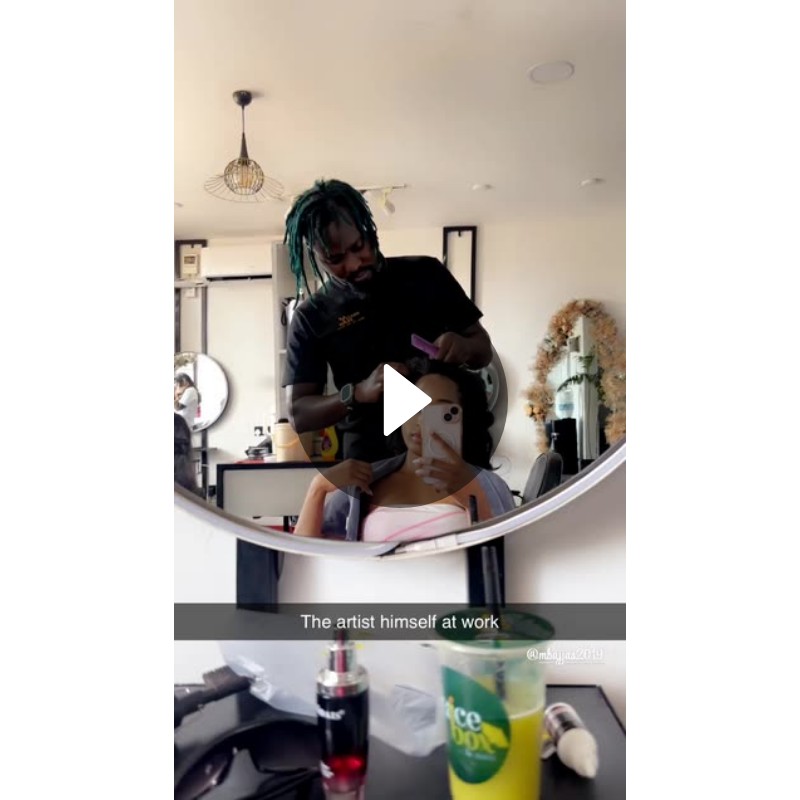 @mbajjas2019 | The artist himself at work | Spotlight on Snapchat