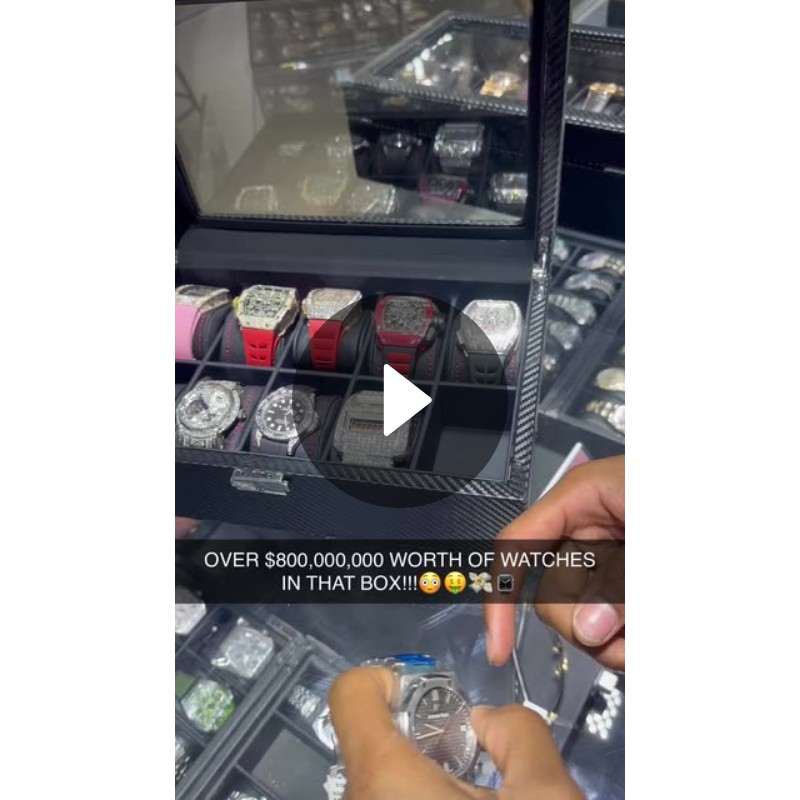 OVER $800,000,000 WORTH OF WATCHES IN THAT BOX!!!😳🤑💸⌚️ | Spotlight on ...