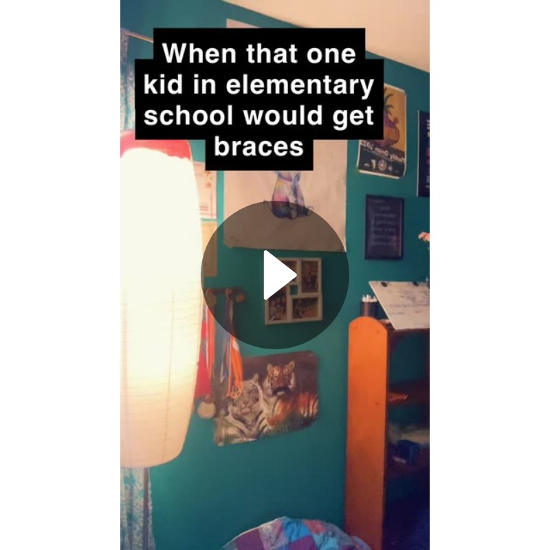 When that one kid in elementary school would get braces | Spotlight on ...