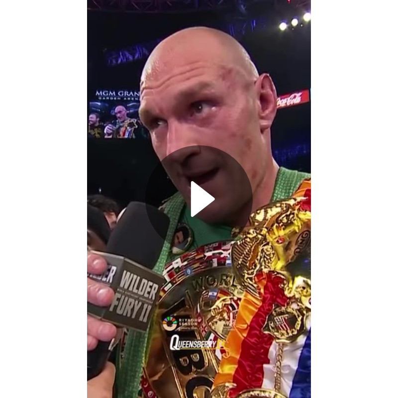 Tyson Fury's Emotional Post-Fight Interview After 'Wilder Fury II ...