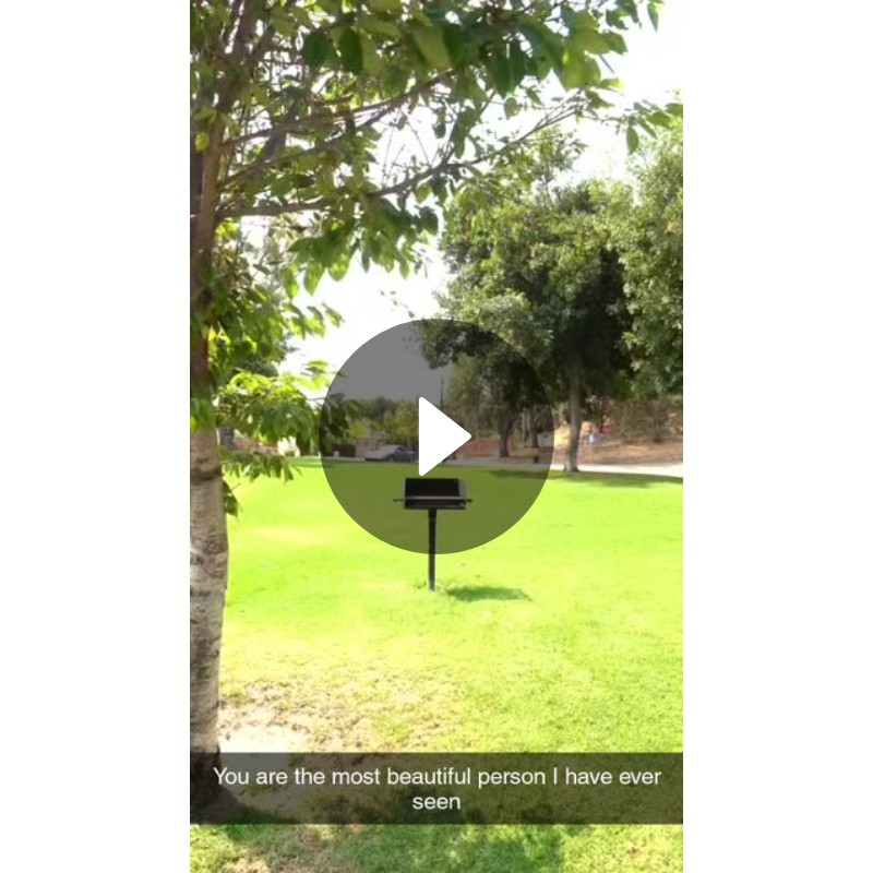 You are the most beautiful person I have ever seen | Spotlight on Snapchat