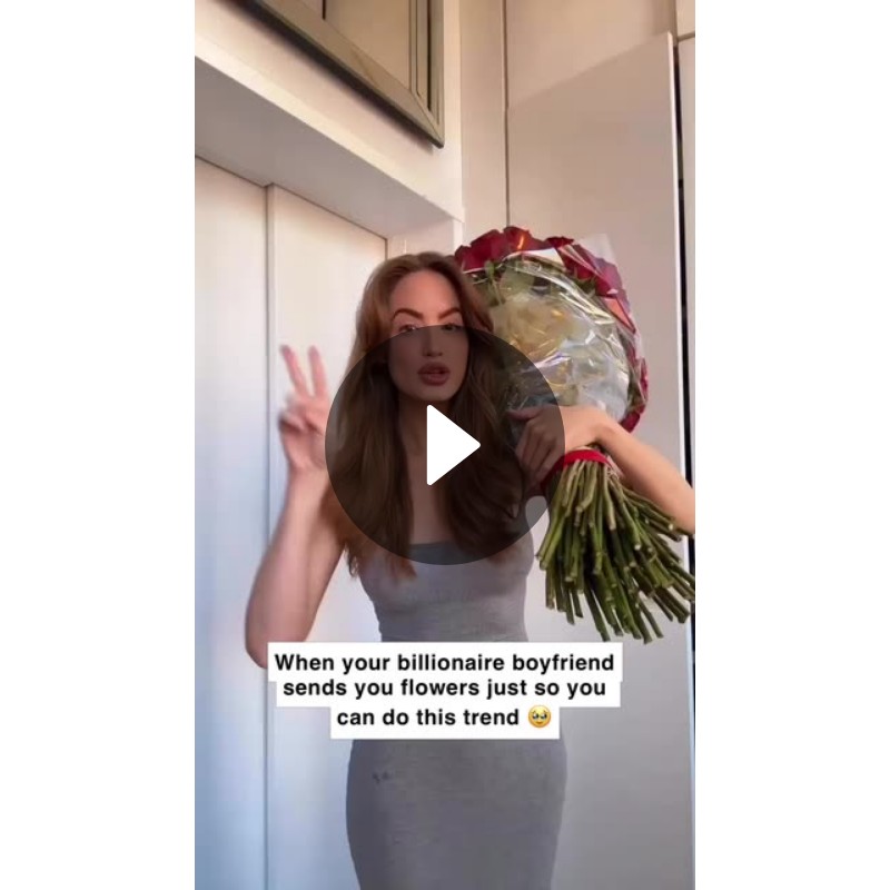 When your billionaire boyfriend sends you flowers just so you can do ...