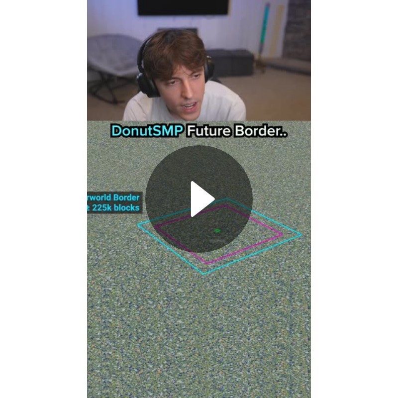 DrDonutSMP Reveals Future Border Expansion in Minecraft | Video by ...