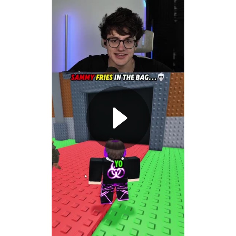 Ian Plays 'Sammy Fries in the Bag' Roblox Game | Fast-Paced Gameplay ...