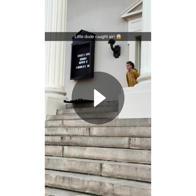 Little dude caught air! 😱 | Spotlight on Snapchat