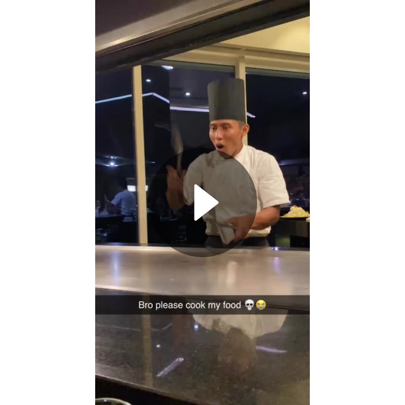 Bro please cook my food 💀😭 | Spotlight on Snapchat