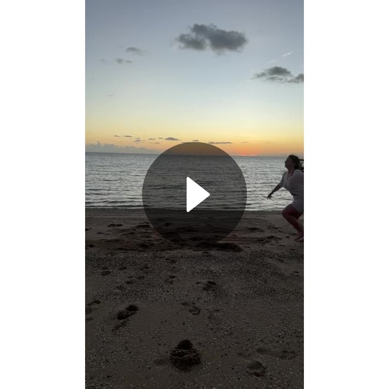 Mikaila💃🏻 Performs Stunning Beach Leap at Sunset | Dance & Fashion ...