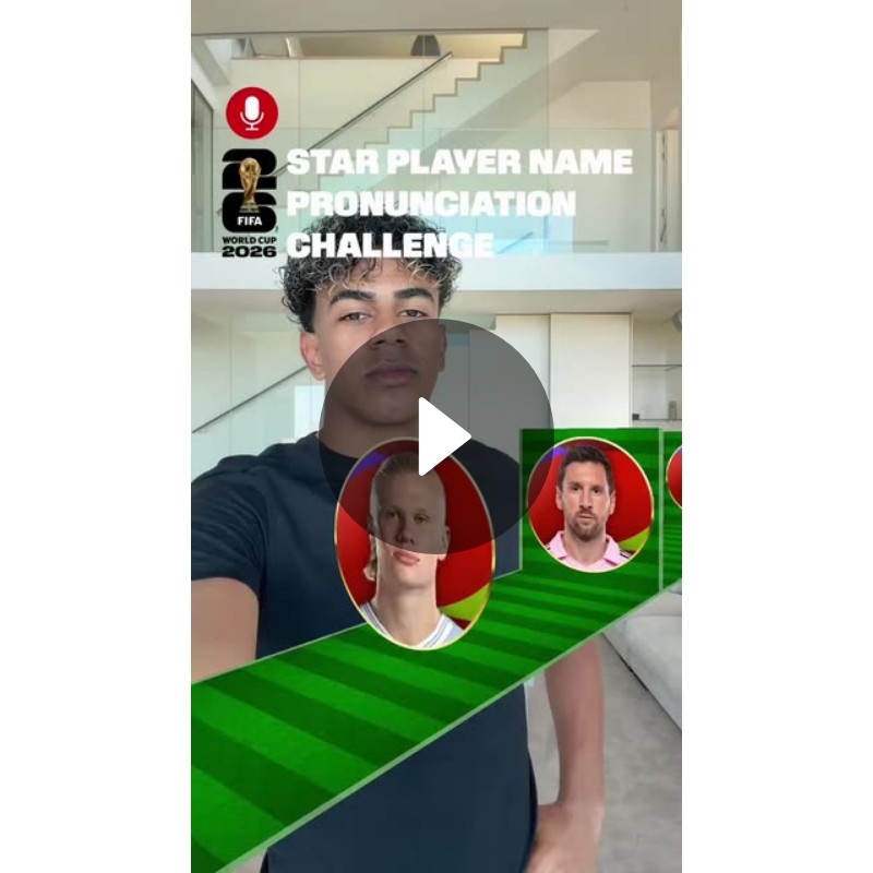 Lamine Yamal Takes the FIFA World Cup Star Player Name Pronunciation ...