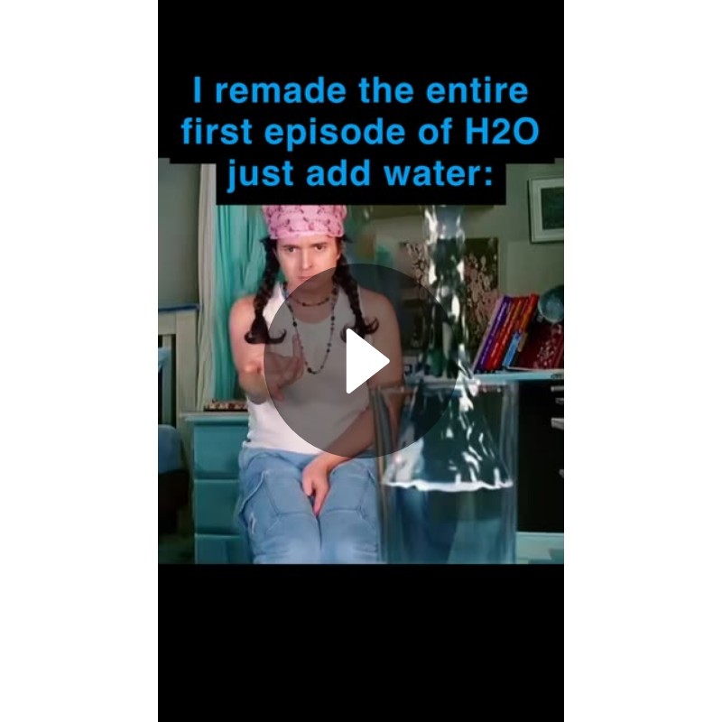 I remade the entire first episode of H2O just add water: | Spotlight on ...