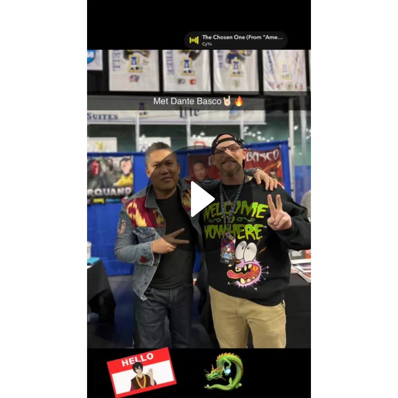 Met Dante Basco🤘🏻🔥 | Spotlight on Snapchat