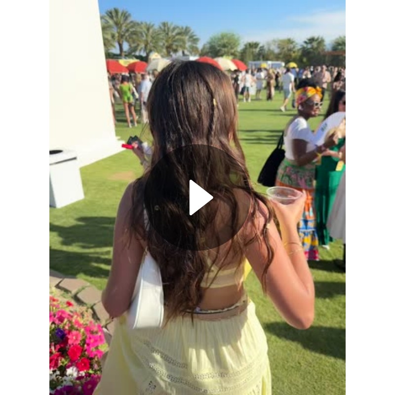 Cece Rose at Coachella 2024: Festival Fashion & Street Style | Video by ...