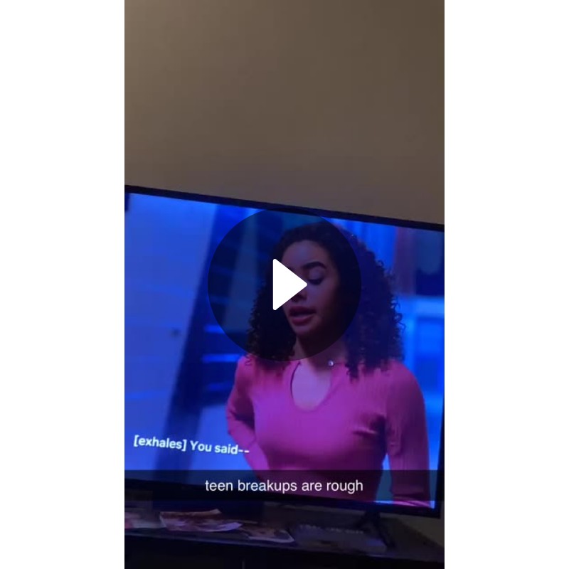 teen breakups are rough | Spotlight on Snapchat