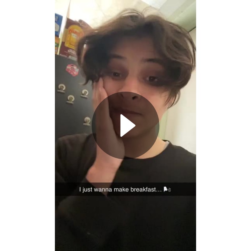 I just wanna make breakfast… 🌬️ | Spotlight on Snapchat