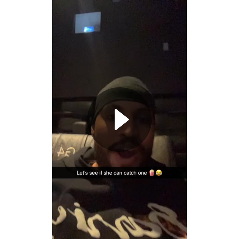 Let’s see if she can catch one 🍿😂 | Spotlight on Snapchat