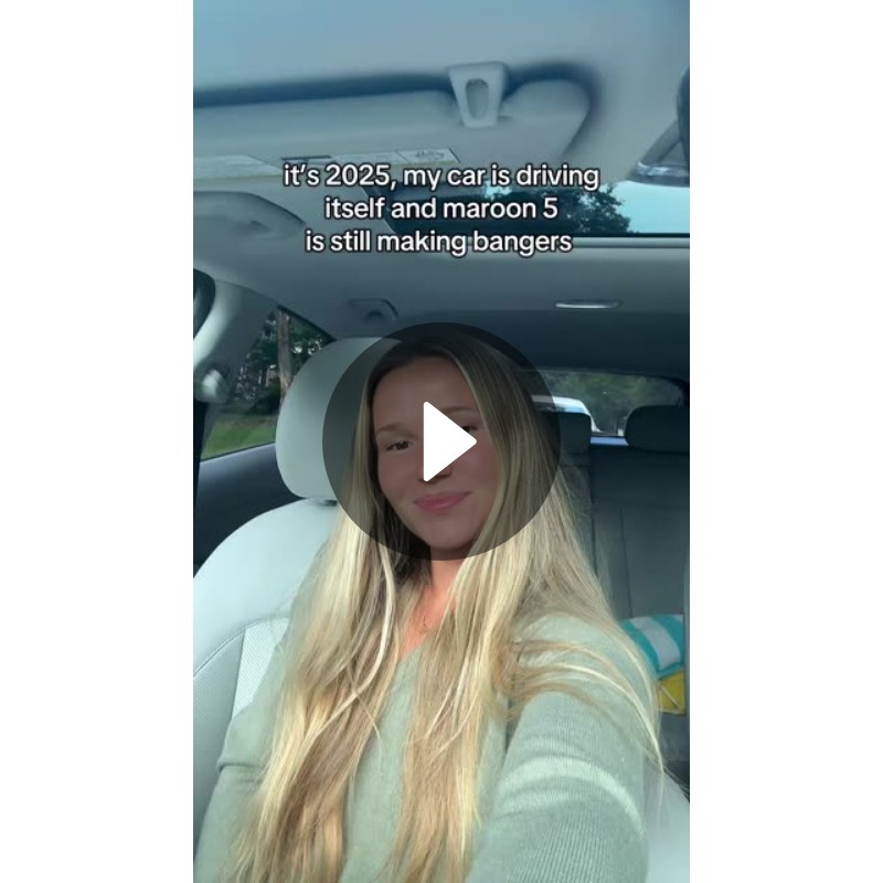 Emily Sentner Rides in Self-Driving Car While Listening to Maroon 5 ...
