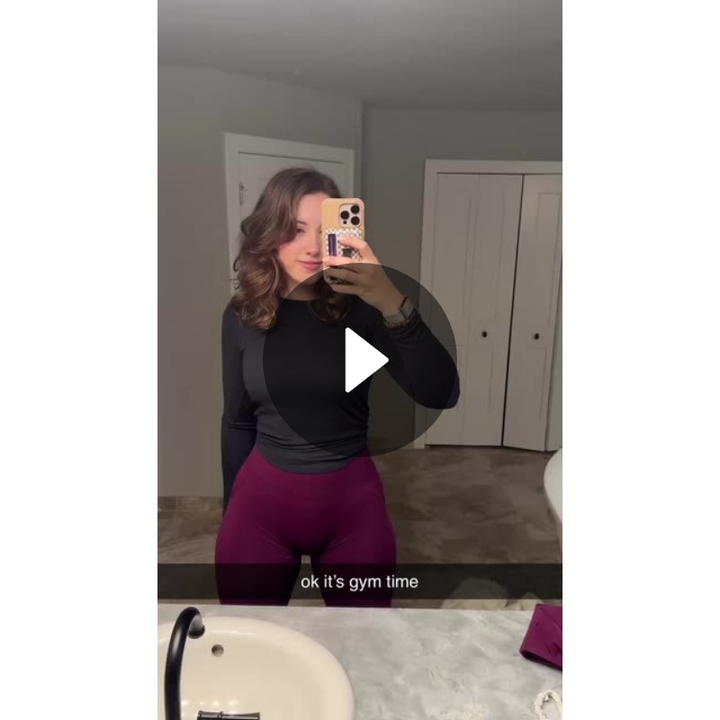 ok it’s gym time | Spotlight on Snapchat