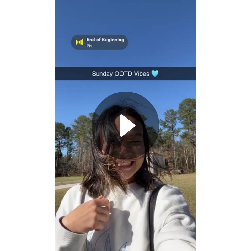 Sunday OOTD Vibes 🩵 | Spotlight on Snapchat